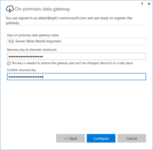 Access On premise SQL Server from Azure Logic Apps