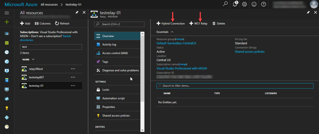 Introduction To Azure Relay Service For Hybrid Connection