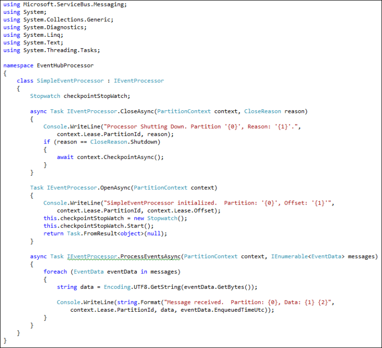 Azure Event Hub Consumer Group with its Scenarios