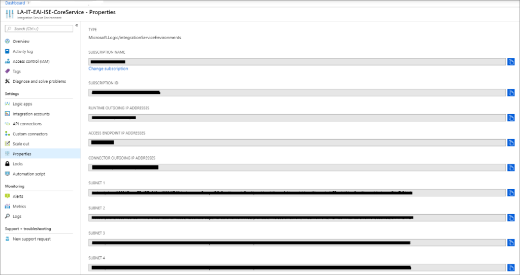 Integration Service Environment with Azure Logic Apps