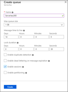 Session-Enabled Message Processing in Azure Service Bus