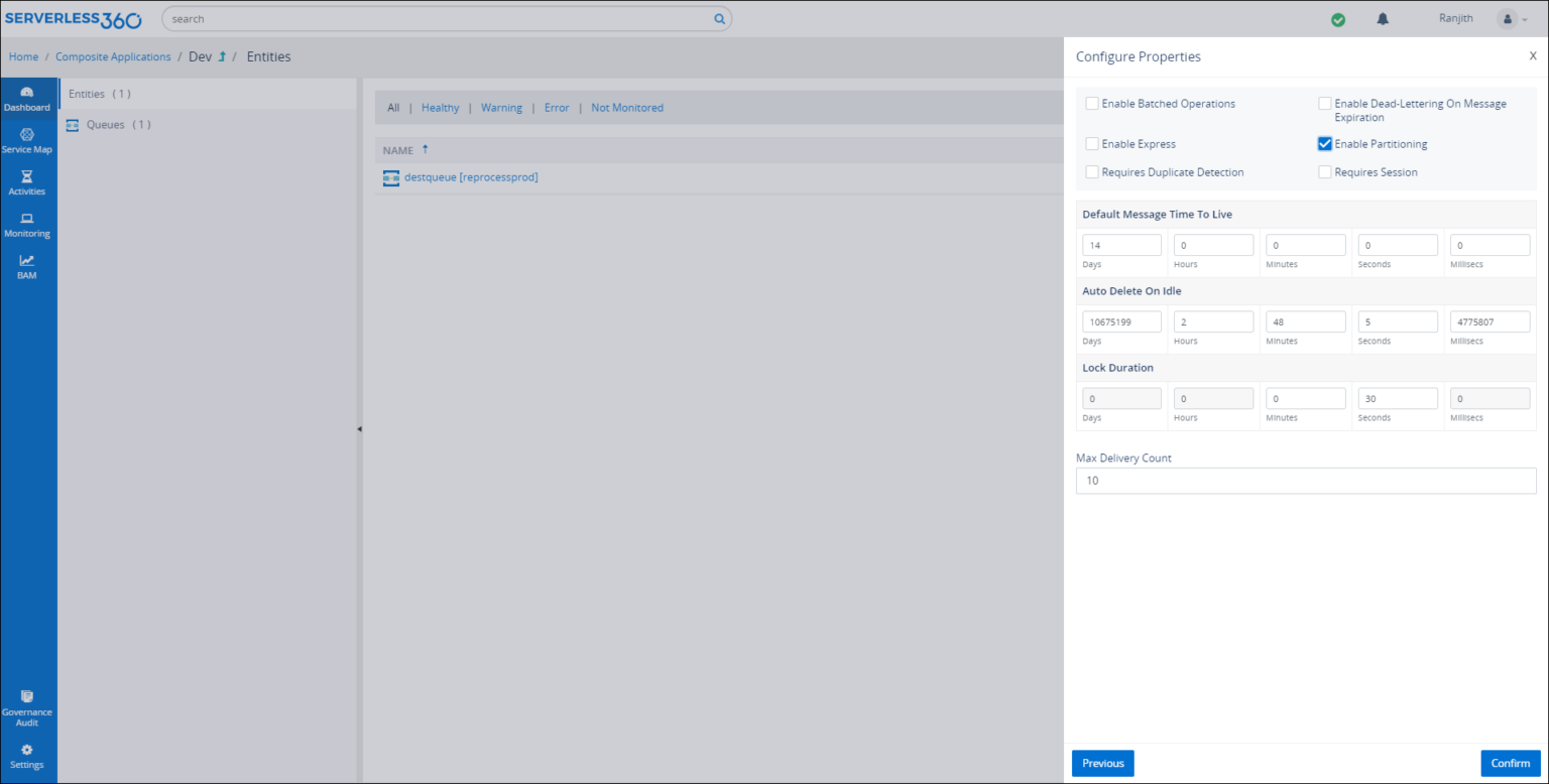 How To Set Up Partition Enabled Service Bus Queues