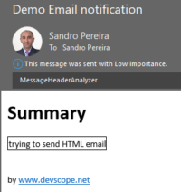 Power Automate Outlook Connector: Custom HTML Email notification