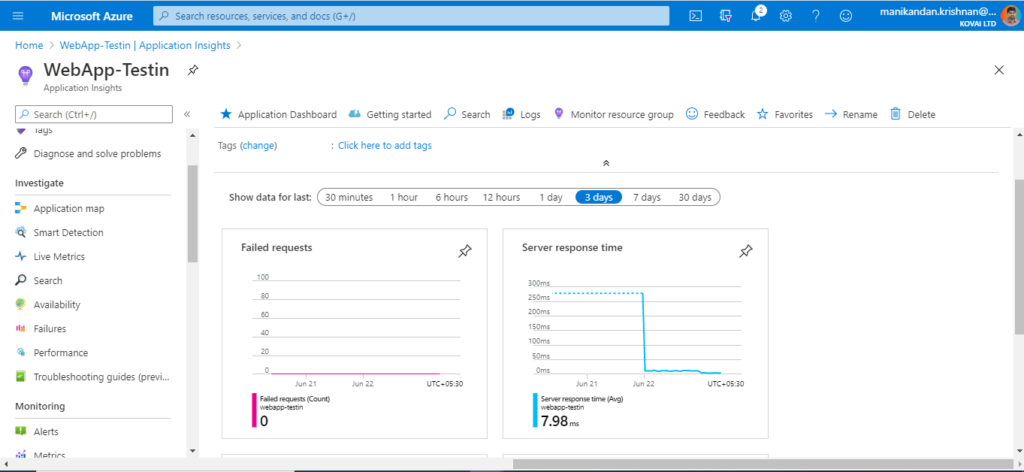 Azure Web App Endpoint Monitoring | Turbo360