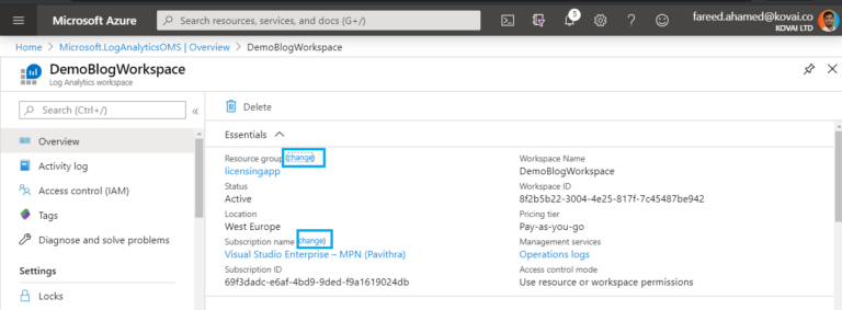 What is Azure Log Analytics Workspace?