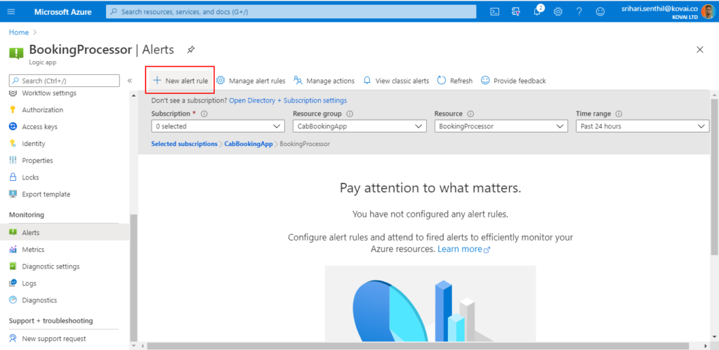 Azure Status Monitor for Monitoring Application Status