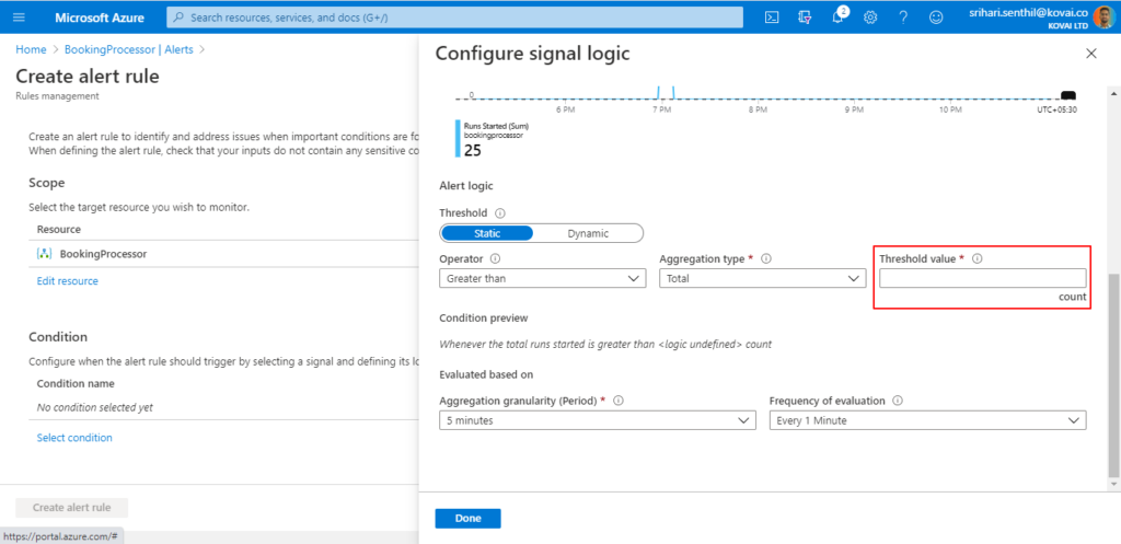 Azure Status Monitor for Monitoring Application Status