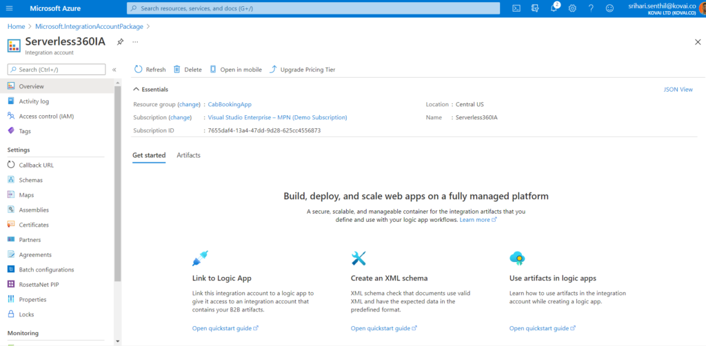 Azure Logic Apps Enterprise Integration Tools | Turbo360