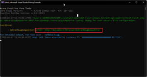 How to remote debug Azure Functions in Visual Studio 2022