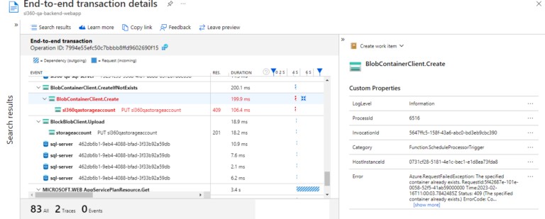 Achieving Distributed Tracing using Application Insights