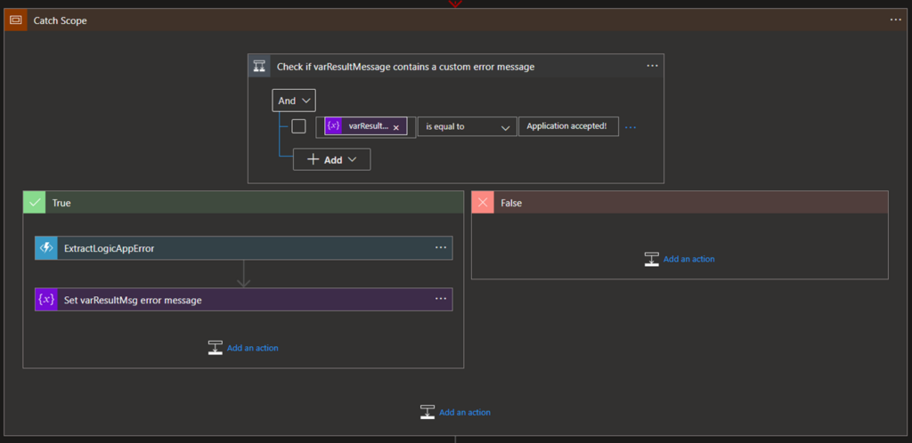 Throw custom exceptions using child Logic App (Part IV)