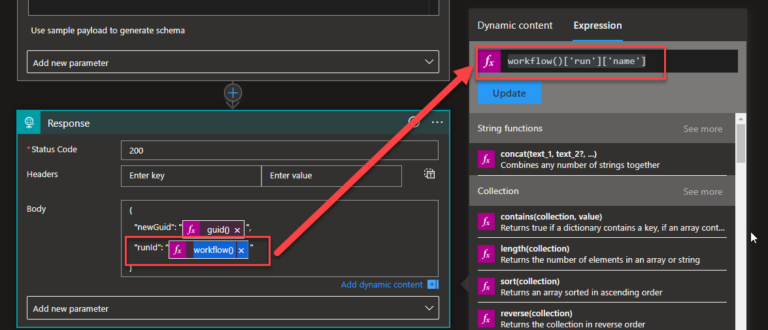 Generate a Unique Identifier in Logic Apps