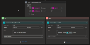 How to check if a string is Null or Empty in Logic Apps