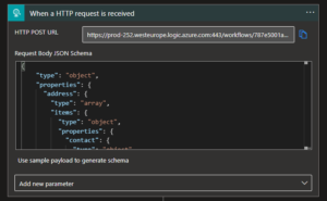 Nested JSON Schema Validation in Logic App