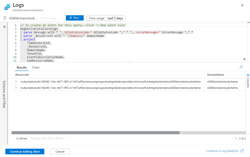 How to Configure Azure Event Grid Domain Monitoring