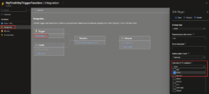 How to create an HTTP trigger in Azure Functions?