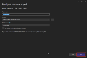 How to Run Azure Function Locally in Visual Studio 2022?