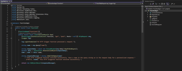 How to Run Azure Function Locally in Visual Studio 2022?