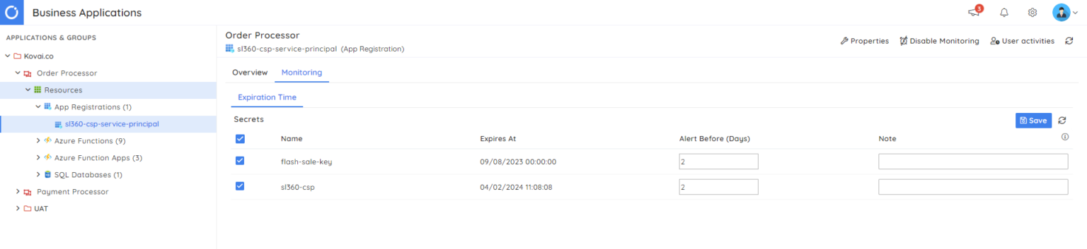 Azure App Registration Client Secret Expiration