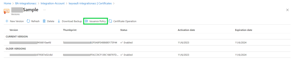 How to Monitor Azure Integration Account Certificate Expiration?