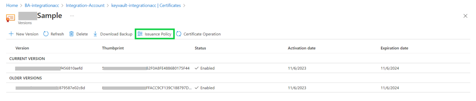 How to Monitor Azure Integration Account Certificate Expiration?